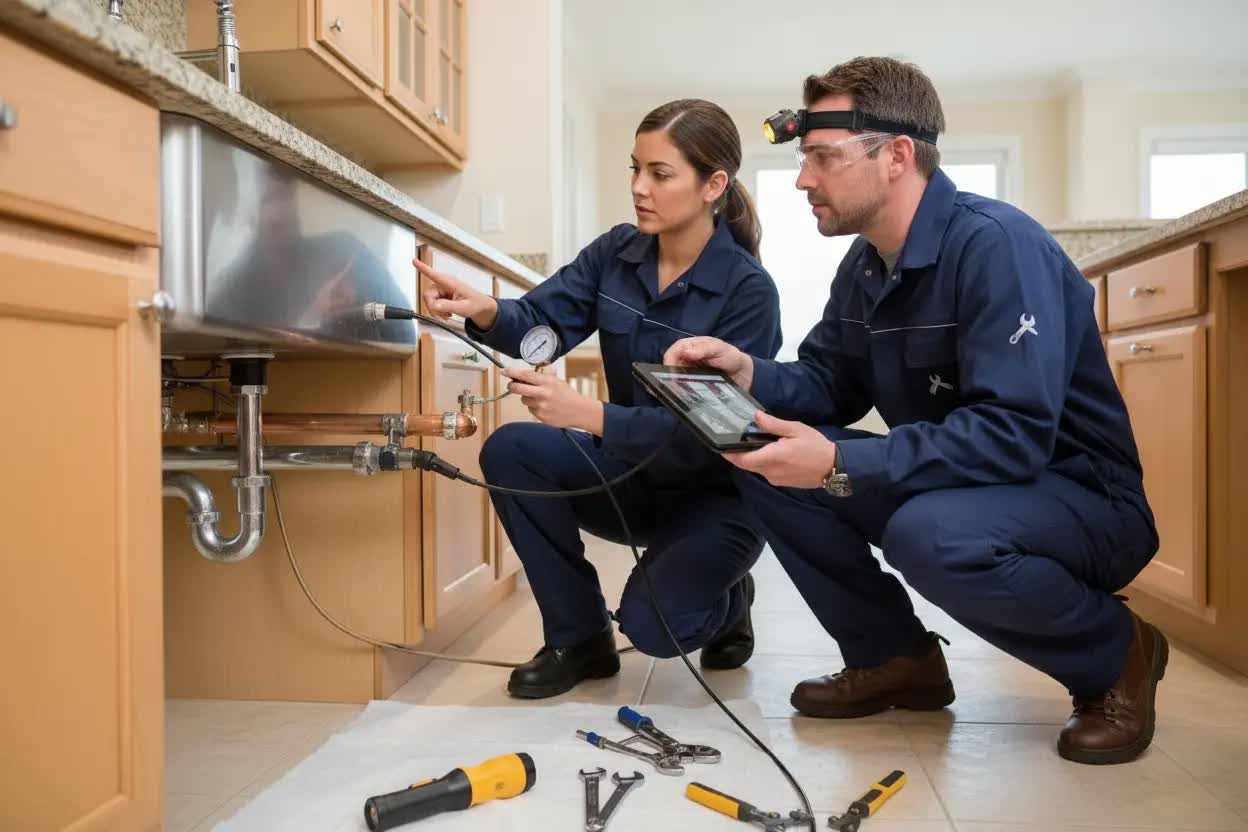 plumbing inspection: how to find plumbers