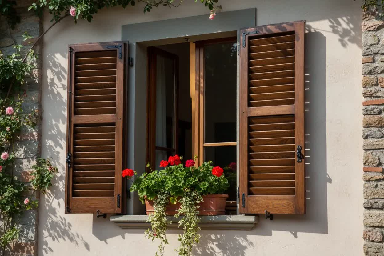 Quanto costa creare scuri in legno su misura?